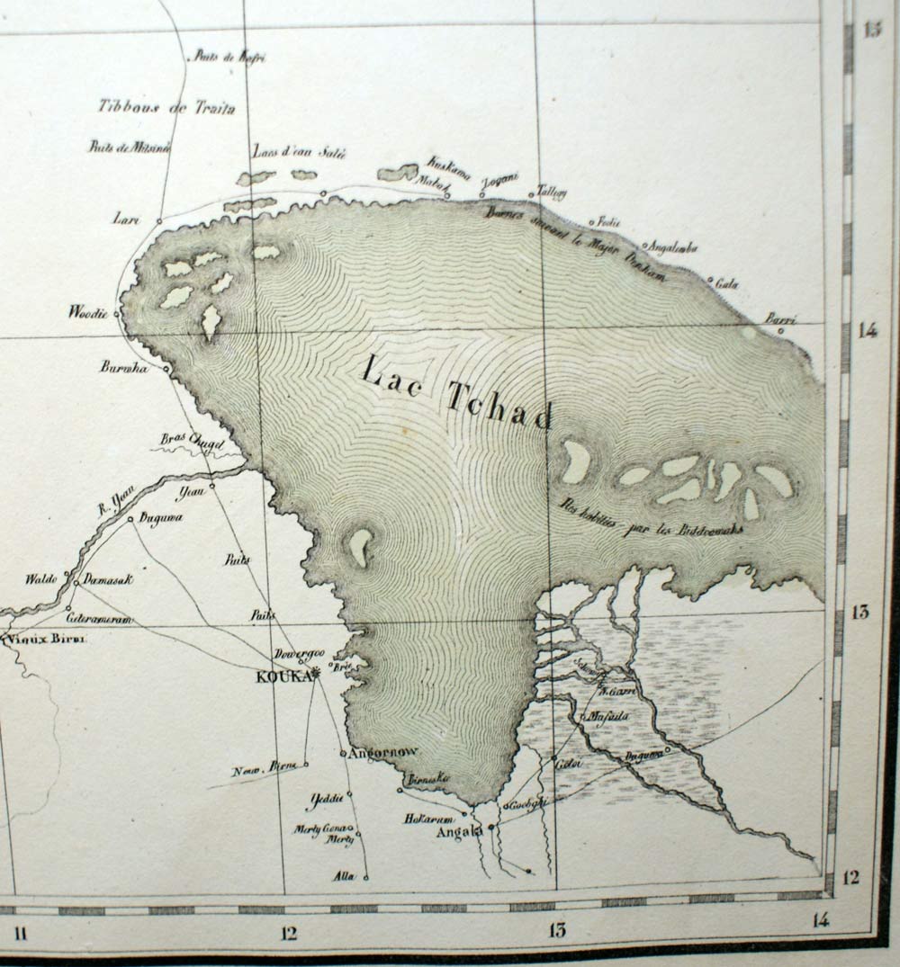 Carte Du Lac Tchad
